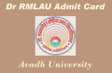 Dr RMLAU Admit Card 2026 Download By Roll Number Official