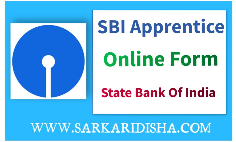 SBI Apprentice Online Form 2023 (6160 Vacancy) State Bank