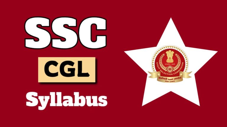 SSC CGL Syllabus 2025 Tier 1 & Tier 2 Exam Pattern