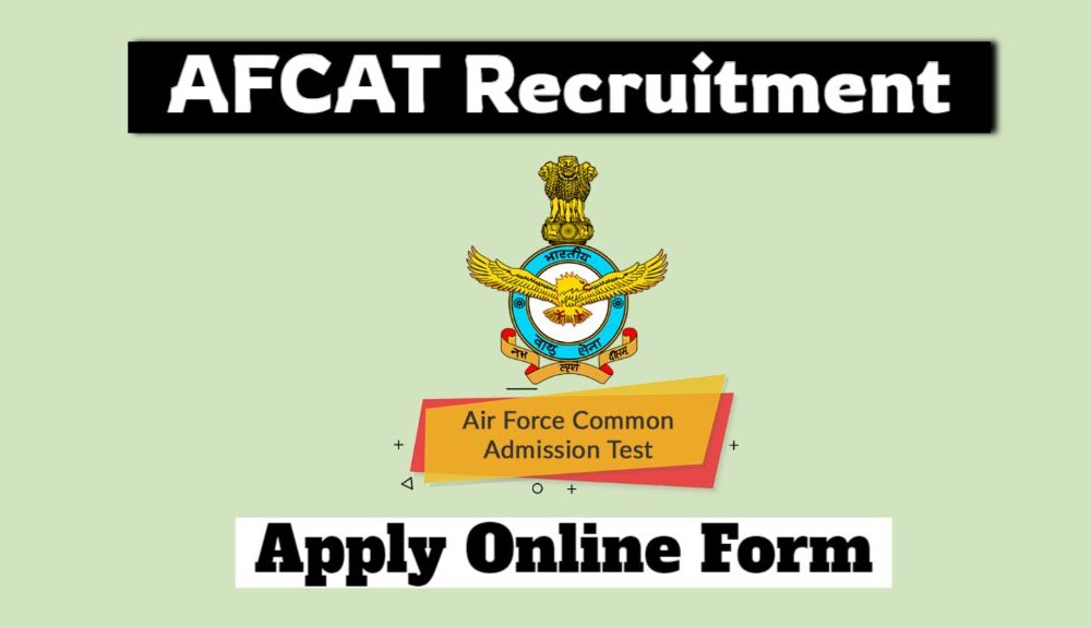 Indian Air Force AFCAT 02/2026 Online Form