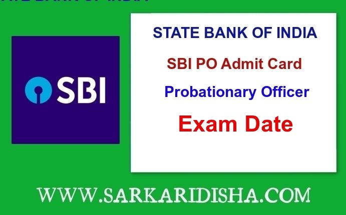 SBI PO Pre Admit Card 2023 [OUT] Exam Date Probationary Officer