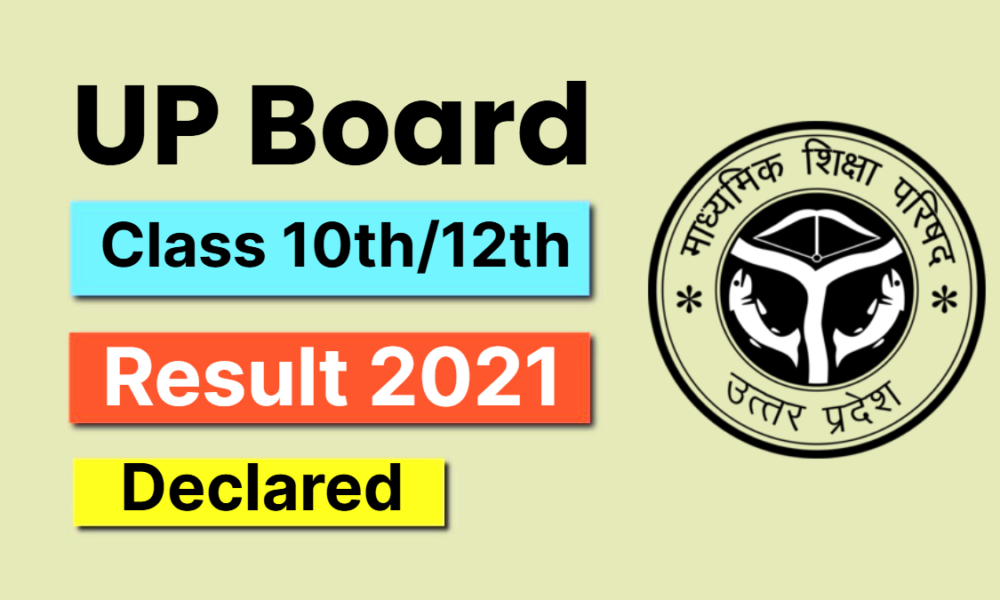 UP Board Class 10th/12th Result 2021 (Direct Links)