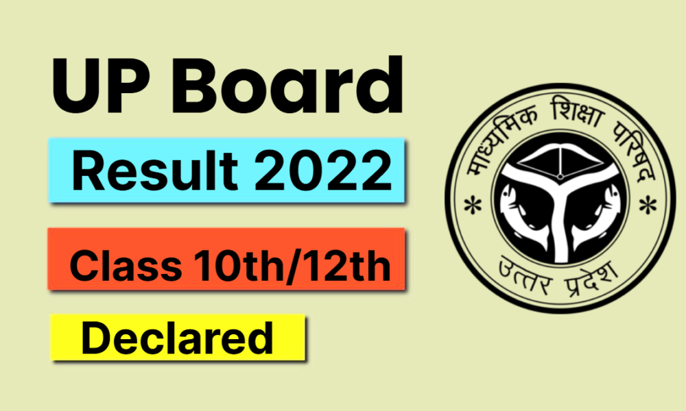 UP Board Result 2022 (Class 10th/12th) Download Links