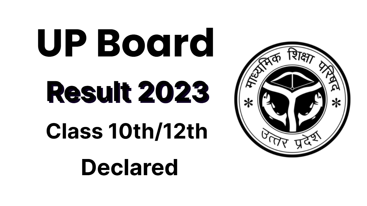 UP Board Class 10th & 12th Result 2023 (Declared)